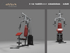 Second Life Marketplace - Gym Multiforce Aluminium Machine / Adult