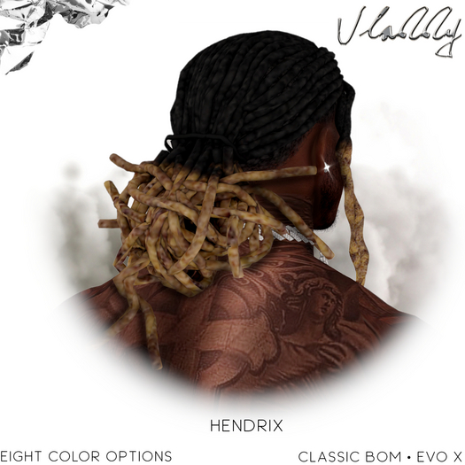 Second Life Marketplace - Vladdy // "Hendrix" Dreadlocks (Fatpack ...
