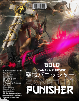 Second Life Marketplace - [TNK x TRV] SANCTUM PUNISHER - (GOLD)