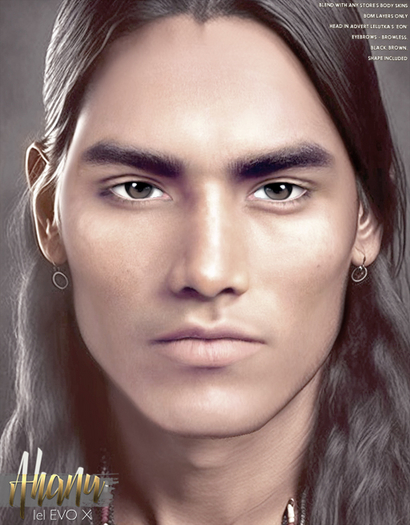 Second Life Marketplace - *Birth* 'Ahanu' Lelutka EvoX BOM - Tone 01