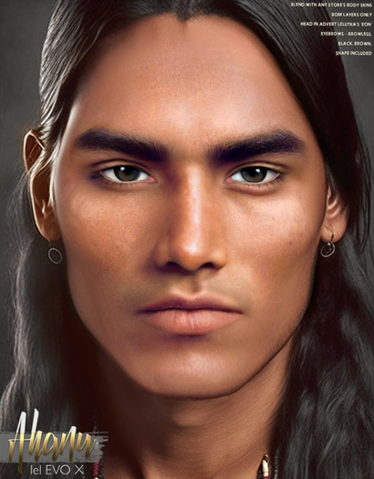 Second Life Marketplace - *Birth* 'Ahanu' Lelutka EvoX BOM - Tone 04