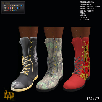 Second Life Marketplace - WAD DESIGNS FRANKIE BOOTS