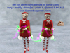 Second Life Marketplace - MD full perm Twins dressed as Santa Claus