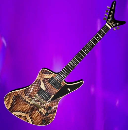 Second Life Marketplace - DHA Robin Machete Guitar Snake Skin (Box)