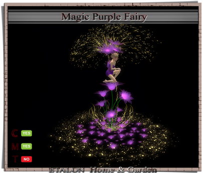 Second Life Marketplace - ETALON H&G - Magic Purple Fairy