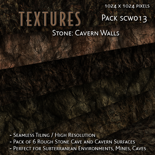 Second Life Marketplace - [SCW013] 6 1024px Rough and Rocky Seamless ...