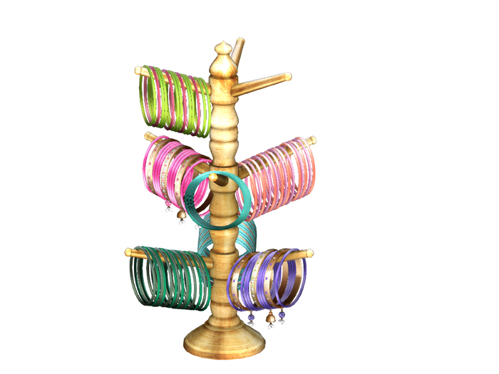 Second Life Marketplace - Zaara [home] : 20 Choori bangle tree