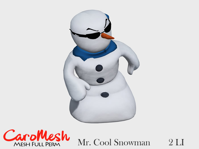 Second Life Marketplace - Caro Mesh Full Perm * Christmas Winter Mr ...