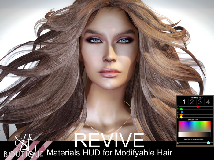 Second Life Marketplace - REVIVE Hair Materials System