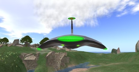 Second Life Marketplace - War of the worlds martian flying machine.