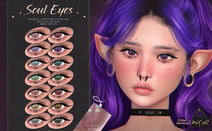 Second Life Marketplace - UniCult - Soul Eyes
