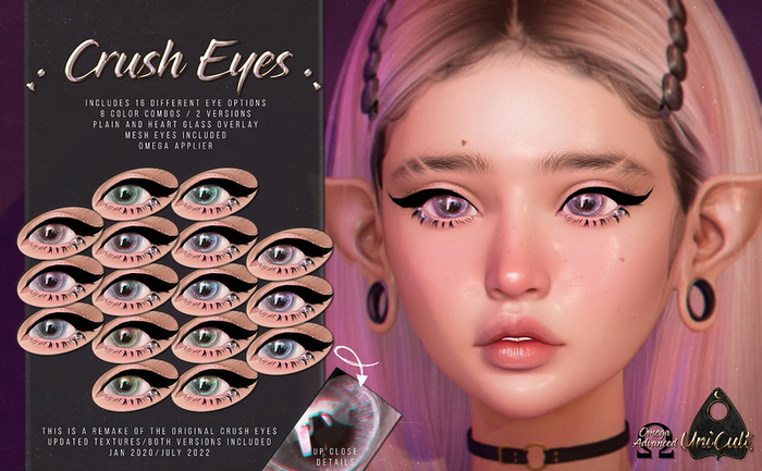Second Life Marketplace - UniCult - Crush Eyes
