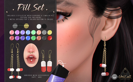 Second Life Marketplace - UniCult - Pill Set