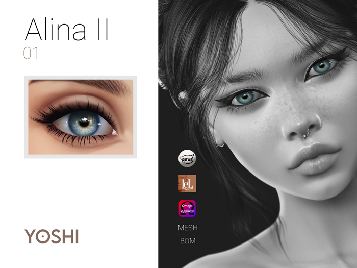 Second Life Marketplace - YOSHI - Alina II Eyes - 01