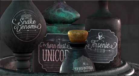 Second Life Marketplace - Aardvark : Apothecary Sage Potions - Creature Set