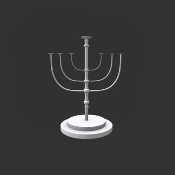 Second Life Marketplace - Aquatica Mesh - AM025475 Menorah