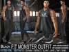 Second Life Marketplace - DEMO - ZED: Fit Monster Outfits: Slink ...