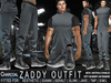 Second Life Marketplace - ZED Zaddy Outfit - Charcoal: Slink/Aesthetic ...