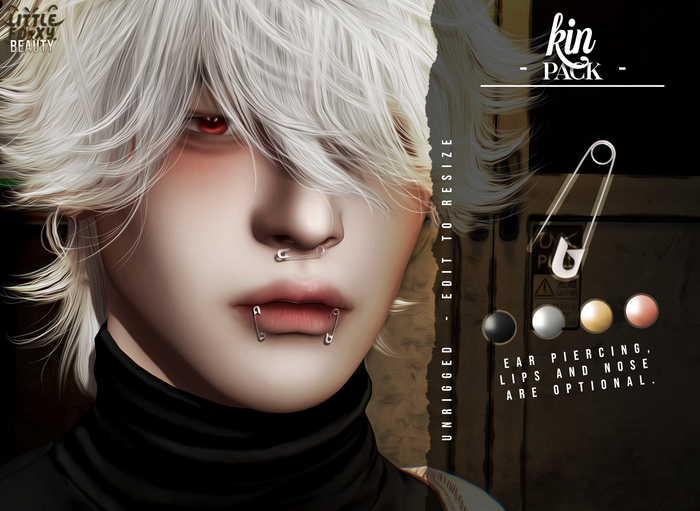 Second Life Marketplace - (ADD ME) ~Little Foxy B.~ Kin Pack [Unrigged]