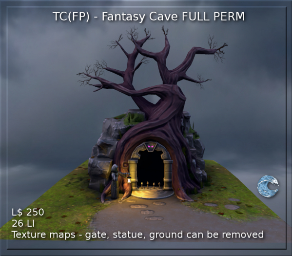 Second Life Marketplace - Fantasy Cave FULL PERM
