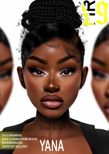 Second Life Marketplace - Yana Skin Chocolate Tone (EVO X)