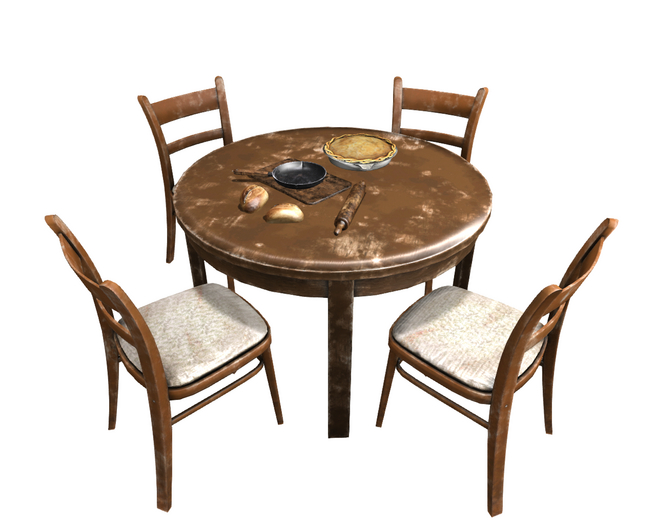 Second Life Marketplace - HIDEKI - Table, Chair and props