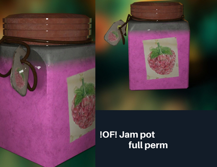 Second Life Marketplace - !OF! Jam pot fp