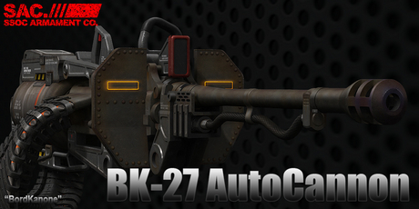 Second Life Marketplace - MESH[SAC] BK-27 Mod.0 Auto Cannon for LLCS v1 ...