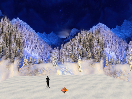 Second Life Marketplace - Winter night - Skybox