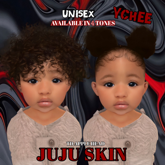 Second Life Marketplace - Y- Juju Skin T1 #Apple Head