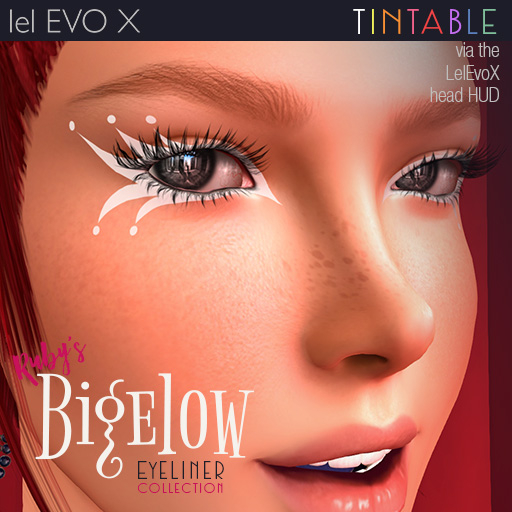 Second Life Marketplace - Ruby's Bigelow Eyeliner Collection for Lel ...