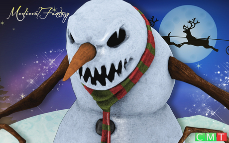 Second Life Marketplace - [MF]The Bad devil Snowman Monster(boxed)