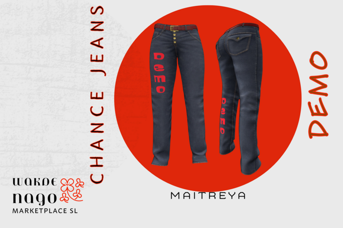 Second Life Marketplace - WN Chance Jeans - DEMO