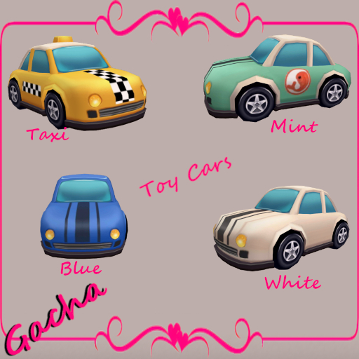 Second Life Marketplace - 02 *LilDolly's* ~Toy Taxi Car~ Gacha