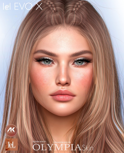 Second Life Marketplace - E.BEAUTY - OLYMPIA SKIN DEMO [LELUTKA EvOX]