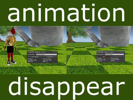 Second Life Marketplace - Animation Disappear