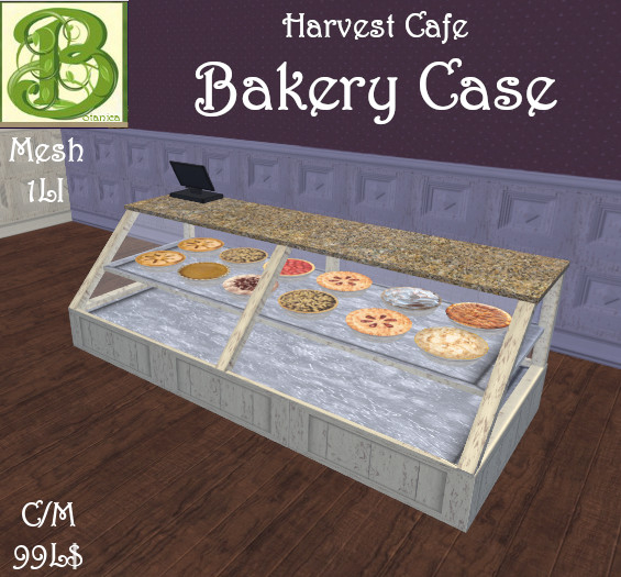 Second Life Marketplace - Harvest Bakery Case, Crackle, 1LI