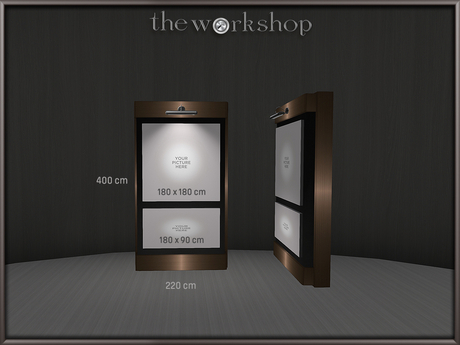 Second Life Marketplace - COPPER LARGE DISPLAY SET