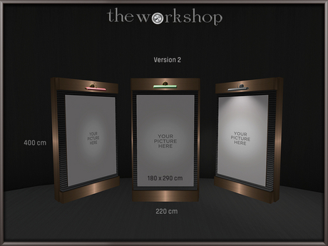 Second Life Marketplace - COPPER LARGE DISPLAY SET