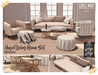 Second Life Marketplace - CHEZ MOI ♥ Hazel Living Room Set (PG)