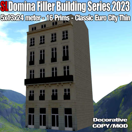 Second Life Marketplace - FILLER BUILDING - SLDomina Filler Building ...