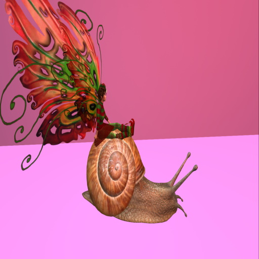 Second Life Marketplace - petite snail mount for yabuska