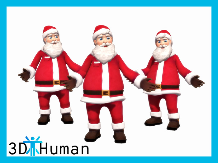 Second Life Marketplace - 3D Human Full Permission Cute Santa Claus 2
