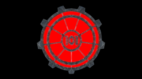 Second Life Marketplace - Vault Door Neon Sign Fallout
