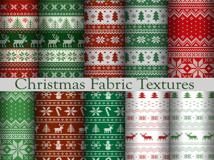 Second Life Marketplace - Arenika - Christmas Fabric Textures