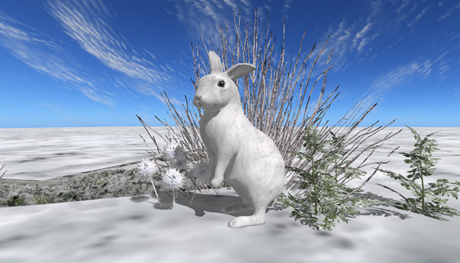 Second Life Marketplace - Jad Garden - Winter snow fallen tree with ...