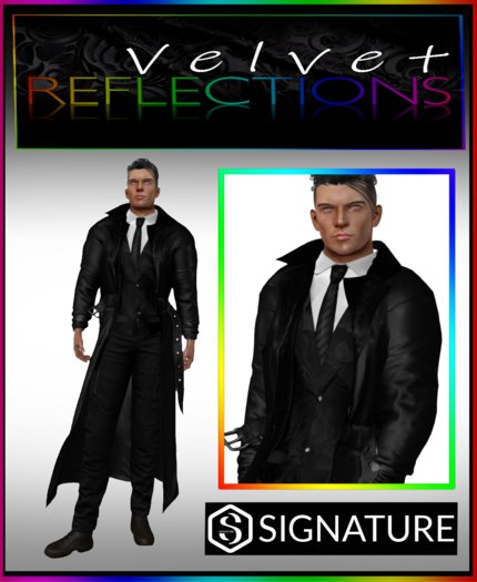 Second Life Marketplace - {VR} Gothic Detective Gentleman's Outfit