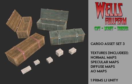 Second Life Marketplace - [WFP] - Cargo Asset Set 3