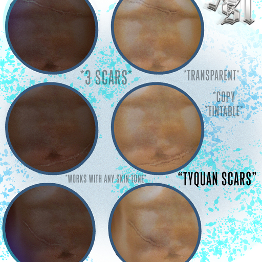 Second Life Marketplace - X// Tyquan Scars