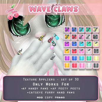 Second Life Marketplace - [CB] "Wave" Claws